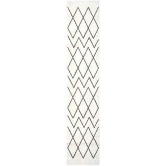 vidaXL K&uuml;chenmatte Geometric Geometrisch 60 x 300 cm Samt Vidaxl