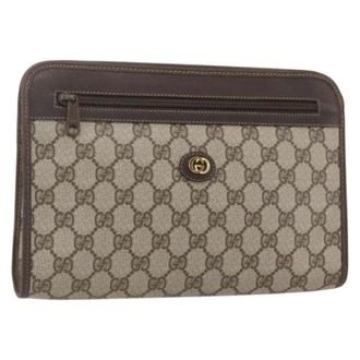 Gucci Pre-owned Plastic Clutch - - Pre-owned - Damen - Beige - ONE SIZE
