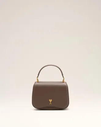 Ami Ami Paris - Sac port&eacute; main Paris Paris marron en cuir de vachette Truffe - TU - Unisex