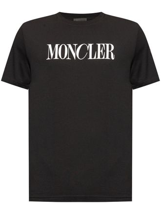 Moncler t-shirt &agrave; logo - Noir