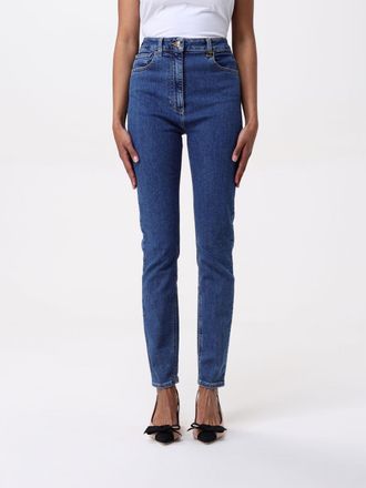 Elisabetta Franchi Jeans ELISABETTA FRANCHI Femme couleur Bleu Azur