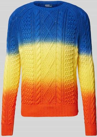 Polo Ralph Lauren Strickpullover mit gerippten Abschl&uuml;ssen