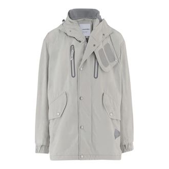 And Wander Nylonmischungsjacke mit Kapuze - - Jackets - Herren - Grau - L