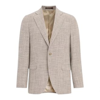 Oscar Jacobson Fogerty Blazer - - Jackets - Herren - Beige - 4XL