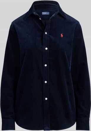 Polo Ralph Lauren Regular Fit Hemdbluse aus reiner Baumwolle