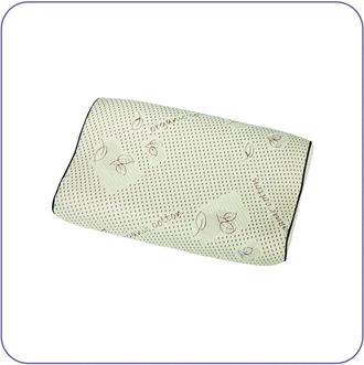 Abakuhaus Viskoelastisches Contour Kissen Bio-Baumwollbezug, Nacken- und R&uuml;ckenschmerzen Visco mit abnehmbarer maschinenwaschbarer Schaumstoffpolsterung Elastis