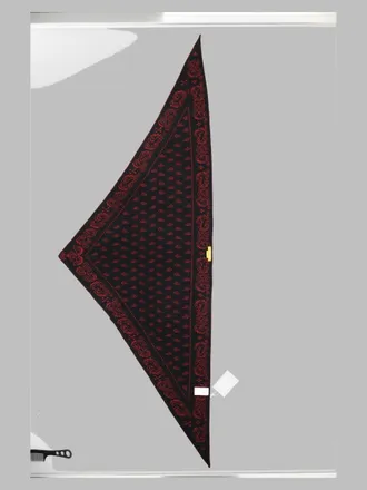 Guest In Residence Paisley Cashmere Scarf - Red