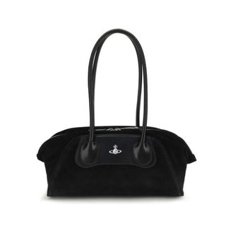 Vivienne Westwood Orb Logo Schultertasche - - Bags - Damen - Schwarzk - ONE SIZE