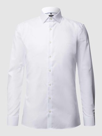 Olymp No. 6 Super Slim Fit Business-Hemd mit Kentkragen