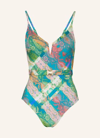 Maryan Mehlhorn Maryan Mehlhorn Badeanzug Jacquard blau