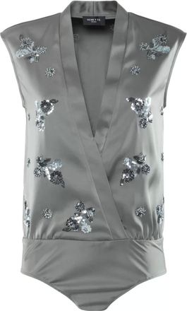 Nenette Femme, Tops, Vert, Taille: 36 FR Body