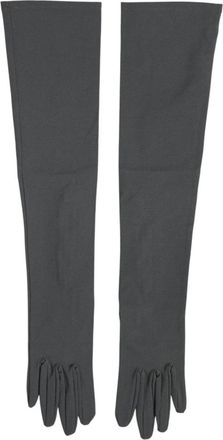 Dolce & Gabbana Homme, Accessoires, Gris, Taille: ONE Size Elbow Length Mitten