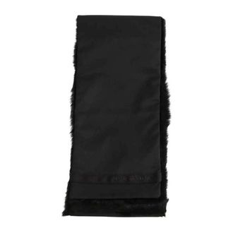 Prada &Eacute;charpe en fourrure noire