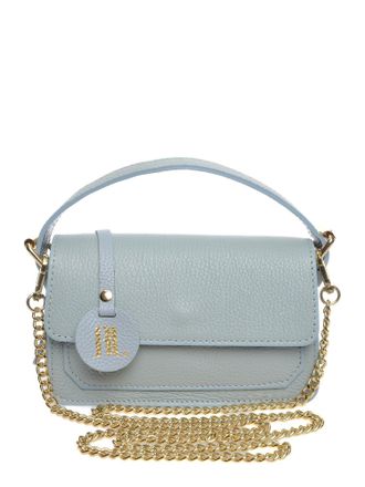 Anna Luchini T&uuml;rkis Rindsledertasche