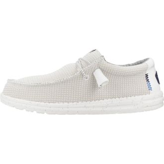 Hey Dude Homme, Chaussures, Blanc, Taille: 43 EU Laced Chaussures