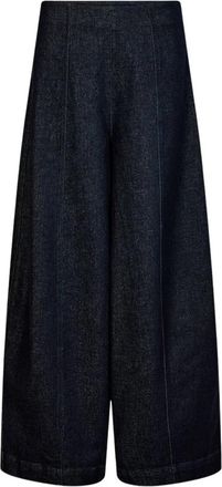 Copenhagen Muse Cmannais Hose - - Trousers - Damen - Blau - M