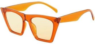 Generic Lunettes De Soleil Tendance For Hommes Et Femmes, Id&eacute;ales For Les D&eacute;placements En Plein Air Ou Vacances(Orange)