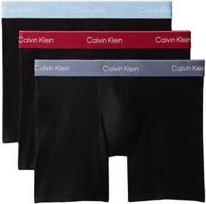 Calvin Klein Lot de 3 boxers en coton m&eacute;lang&eacute;
