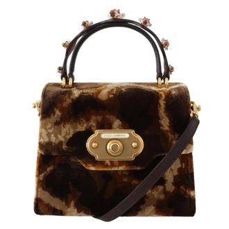 Dolce & Gabbana Pre-owned Stoff handtaschen - - Pre-owned - Damen - Braun - ONE SIZE