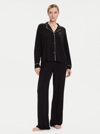 Karl Lagerfeld Pyjama A4W45004 Schwarz Relaxed Fit
