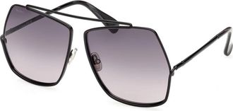 Max Mara Elsa Sonnenbrille - - Accessories - unisex - Schwarzk - 64 MM