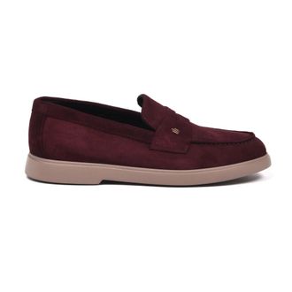 Baldinini Wildleder Loafer - - Shoes - Damen - Rot - 38 EU