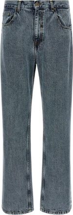Second/Layer Second/Layer - Big Papi Jeans - Homme - Jeans - Gris - Taille: L