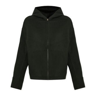 Acne Studios Veste en cachemire &agrave; capuche - Homme - Vestes - Vert - Taille: XL