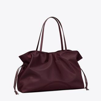 Tory Burch Ella Tote Bag aus Nylon mit Kordelzug