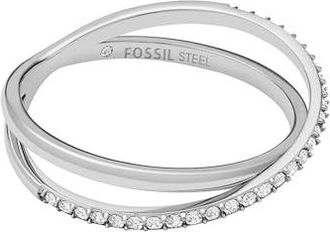 Fossil Bague Bijoux JF04078040-12 Marque, Taille Unique, Métal Non précieux, Pas de gemme