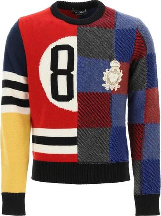 Dolce & Gabbana Herren, Strickwaren, Mehrfarbig, 2XLGr&ouml;&szlig;e