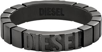 Diesel Mens Stainless Steel Band Rings