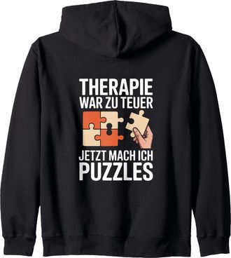 Mapanoli Design Therapie war zu teuer - jetzt mach ich Puzzles Kapuzenjacke