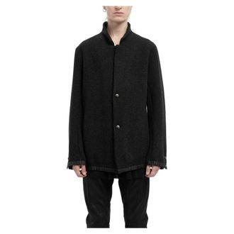 Isaac Sellam Experience Homme, Vestes, Gris, Taille: M Veste en laine &agrave; double boutonnage