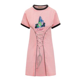 Cormio Corsagen Minikleid - - Dresses - Damen - Rosa - 2XS