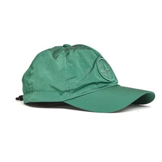 Stone Island Homme, Accessoires, Vert, Taille: M Casquette 6 Pans