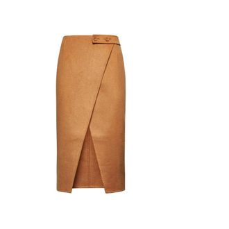 Silvian Heach Wickelrock mit seitlicher Knopfleiste - - Skirts - Damen - Braun - S