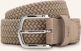 HUGO BOSS Flechtg&uuml;rtel Sash braun