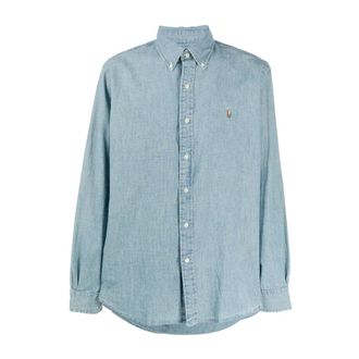Polo Ralph Lauren Homme, Chemises, Bleu, Taille: L Chemise &Eacute;l&eacute;gante