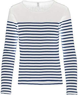 Kariban Marinière - t-shirt manches longues- K386 - Femme (S)