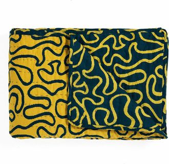 Oresteluchetta Plaid coton DOUBLE LUXE 135x190