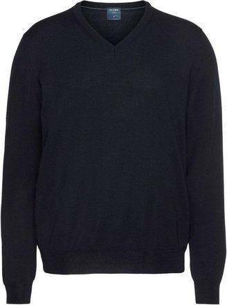 Olymp V-Ausschnitt-Pullover OLYMP Strick Casual klassischer Strickpullover