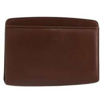 Balenciaga Pre-owned Vintage Clutch Bag - - Pre-owned - Damen - Braun - ONE SIZE