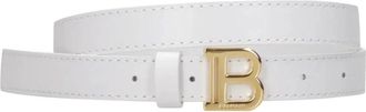 Balmain Femme, Accessoires, Blanc, Taille: 2XL B-buckle Belt