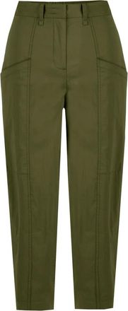 Bomboogie Femme, Pantalons, Vert, Taille: 40 FR Pantalon Cargo Coupe Ballon