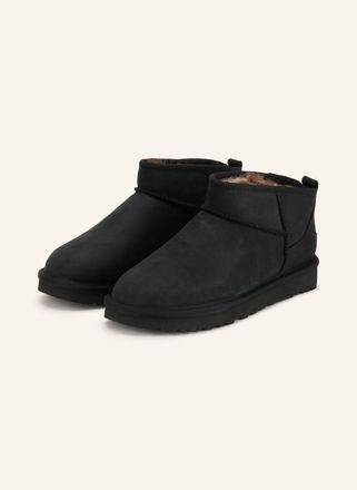 UGG Boots Classic Ultra Mini schwarz