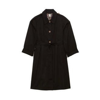 Ines De La Fressange Damen, M&auml;ntel, Schwarzk, 2XSGr&ouml;&szlig;e