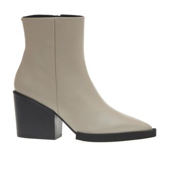 Paloma Barcel&oacute; Femme, Chaussures, Beige, Taille: 39 EU Bottines Texanes Tortora en Cuir