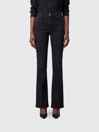 Pinko Jean &eacute;vas&eacute; taille mi-haute en denim stretch &agrave; cinq poches