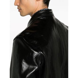 Our Legacy Calf Leather Jacket - Black